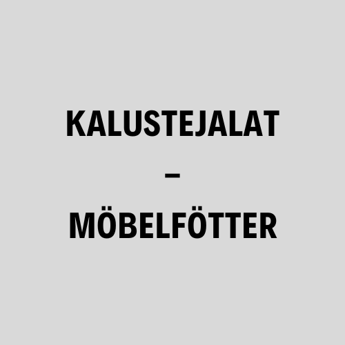 Osasto: Kalustejalat | Runkovarasto Oy